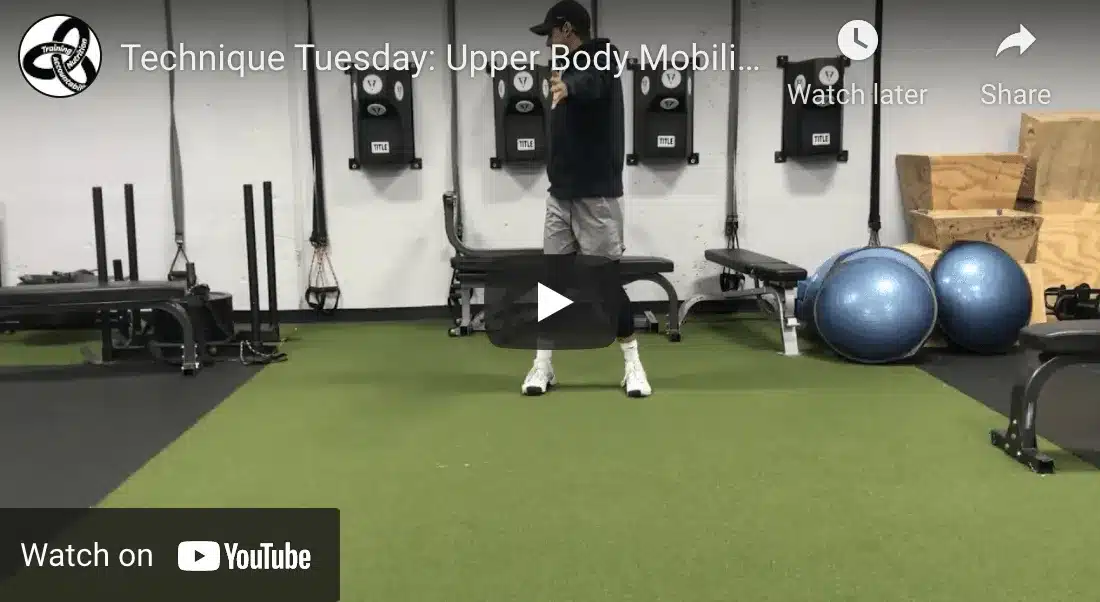 Technique Tuesday: Upper Body Mobility Drills - Infinity Personal Training